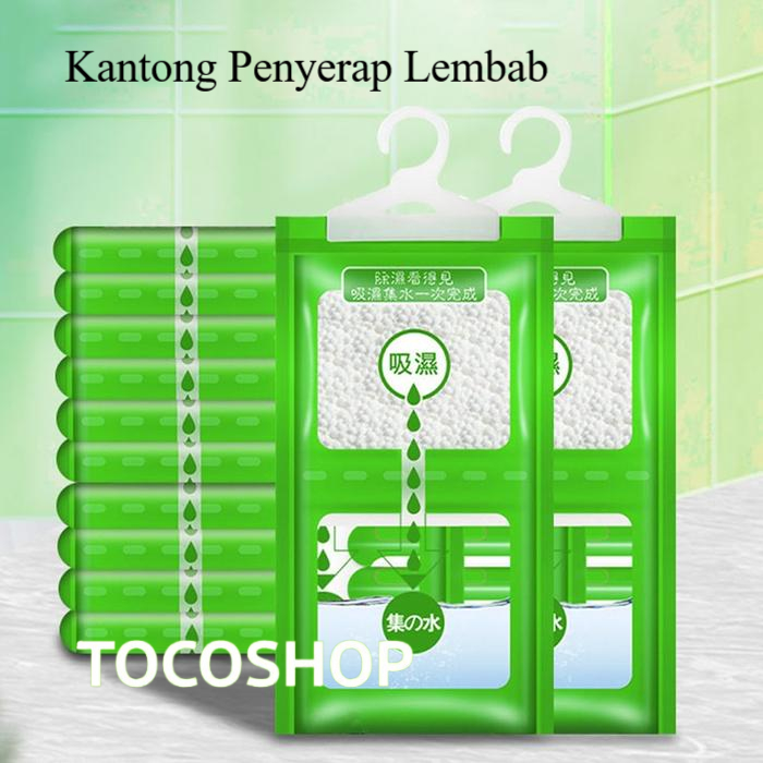 Jual TOCOSHOP Kantong Penyerap Lembab Lemari Anti Jamur Kantong Serap ...