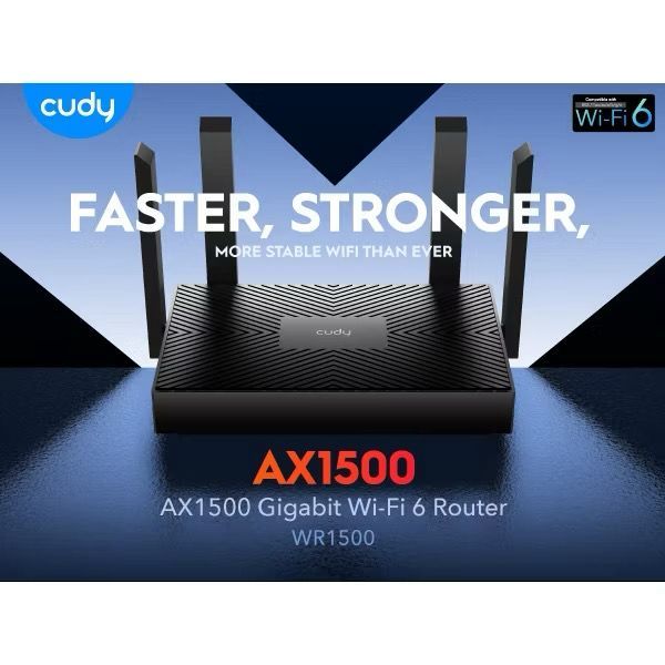 Jual Cudy WR1500 AX1500 Gigabit Dual Band Wi-Fi 6 Router 1201Mbps at ...