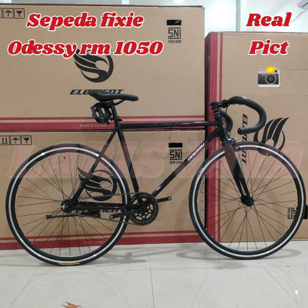 Jual Sepeda fixie odessy 1050 sepeda fixie termurah berkualitas rem torpedo | Shopee Indonesia
