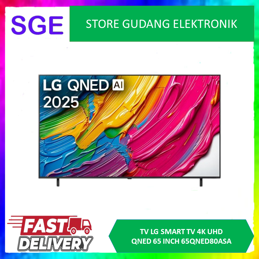 Jual TV LG 65QNED80ASA QNED AI 65 INCH UHD 4K HDR SMART TV 2025 ...