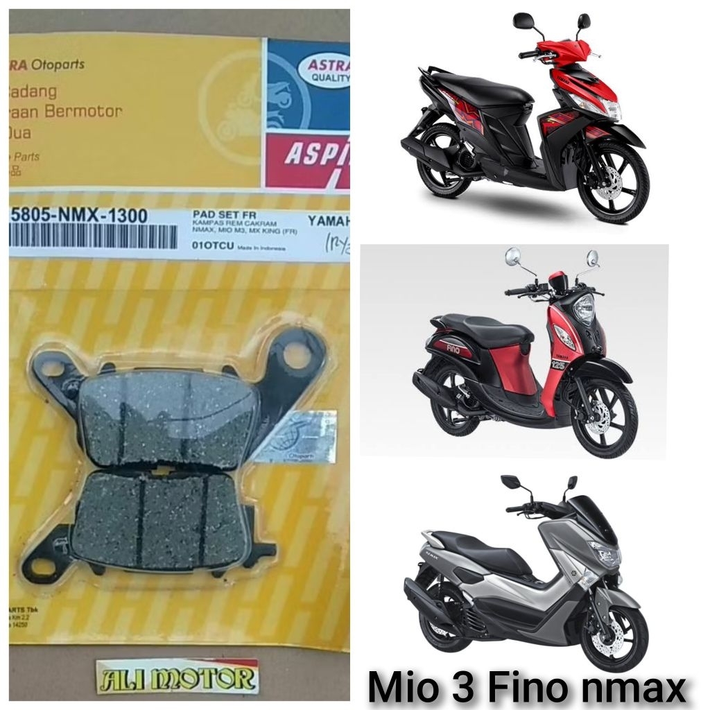 Jual Dispad / kampas rem cakram depan Mio 3 Nmax Mx king YH-F5805-NMX ...