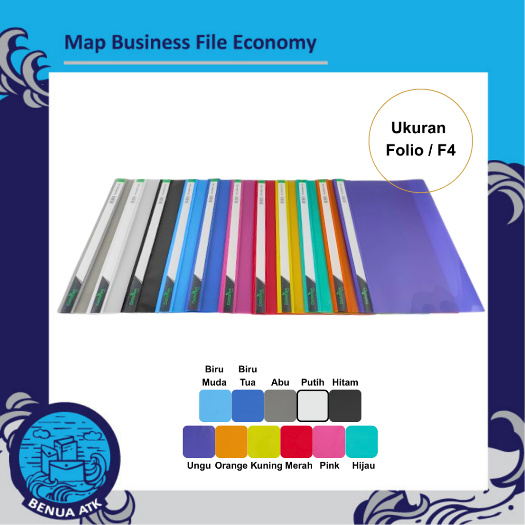 Jual Dataflex Map Plastik Business File Folio / F4 (1 pcs) - DF-621 ...