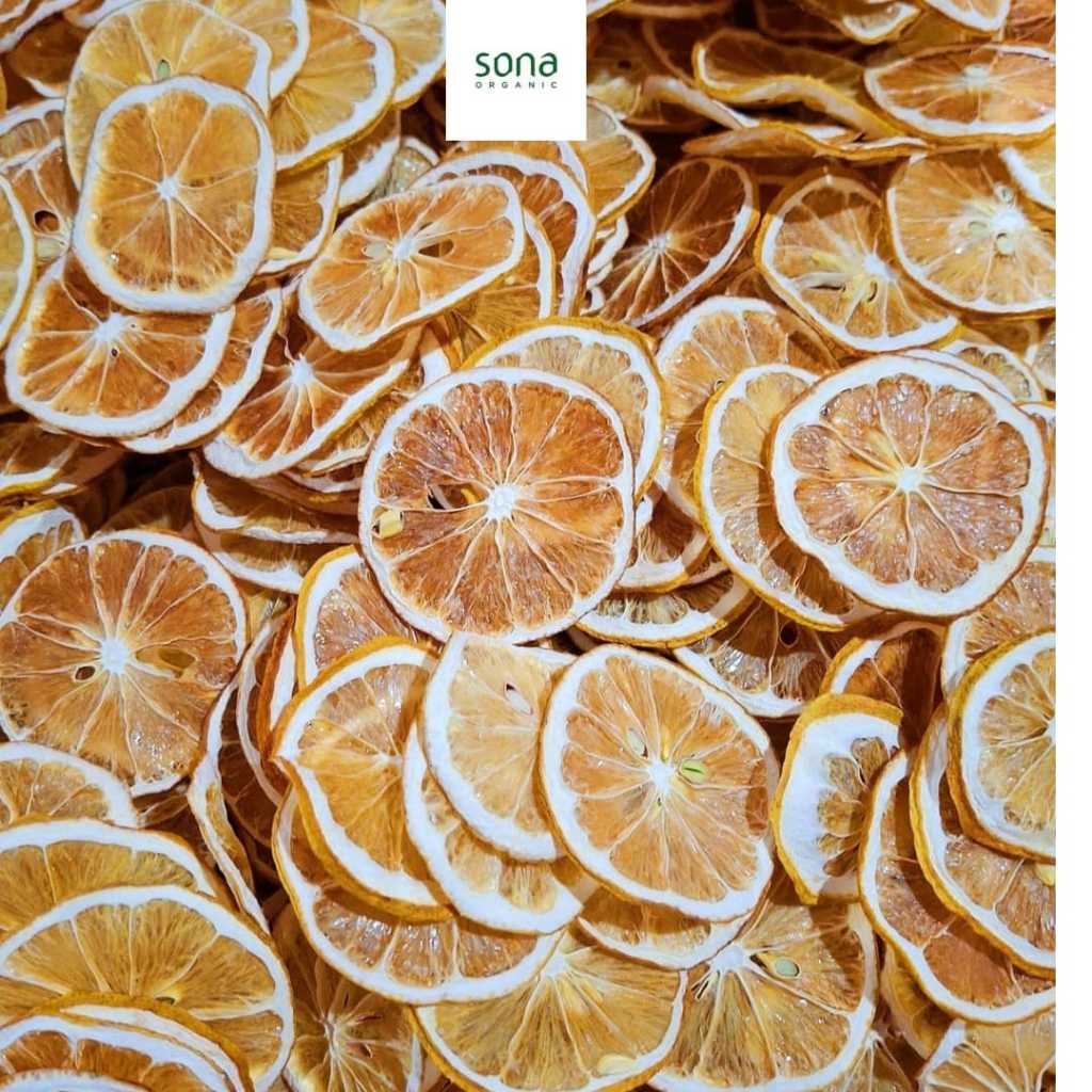 Jual Dried lemon 40gr - slice jeruk lemon kering iris - Sona | Shopee ...
