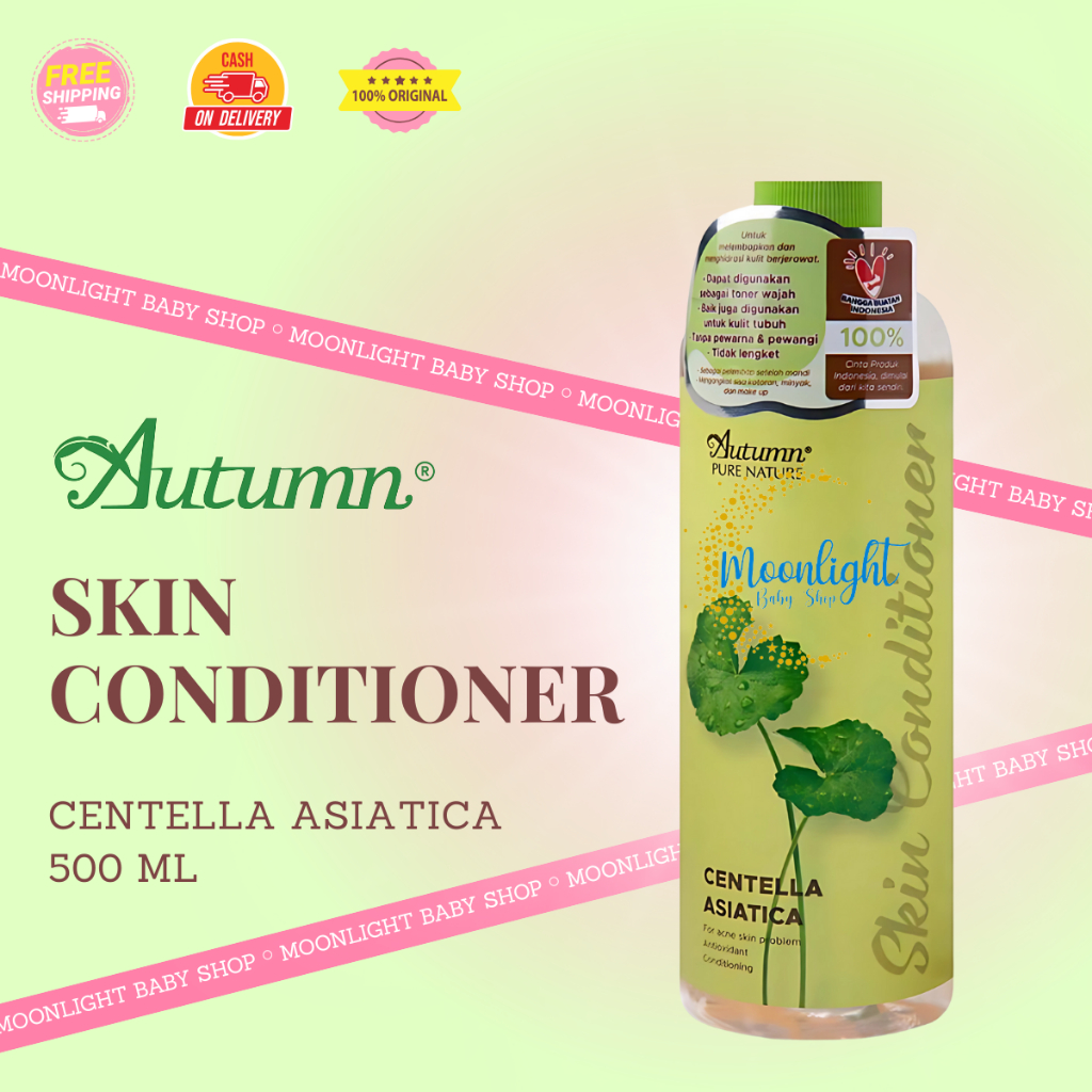 Jual Autumn Toner Skin With Centella Asiatica Extract (Cica) 500ml ...