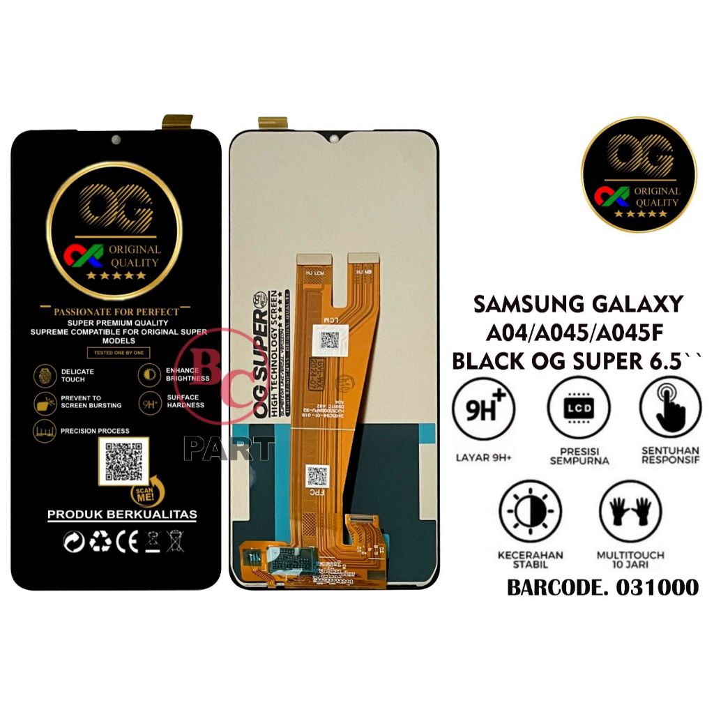 Jual LCD TOUCHSCREEN SAMSUNG A04 / A045 / A045F FULLSET ORIGINAL OG ...
