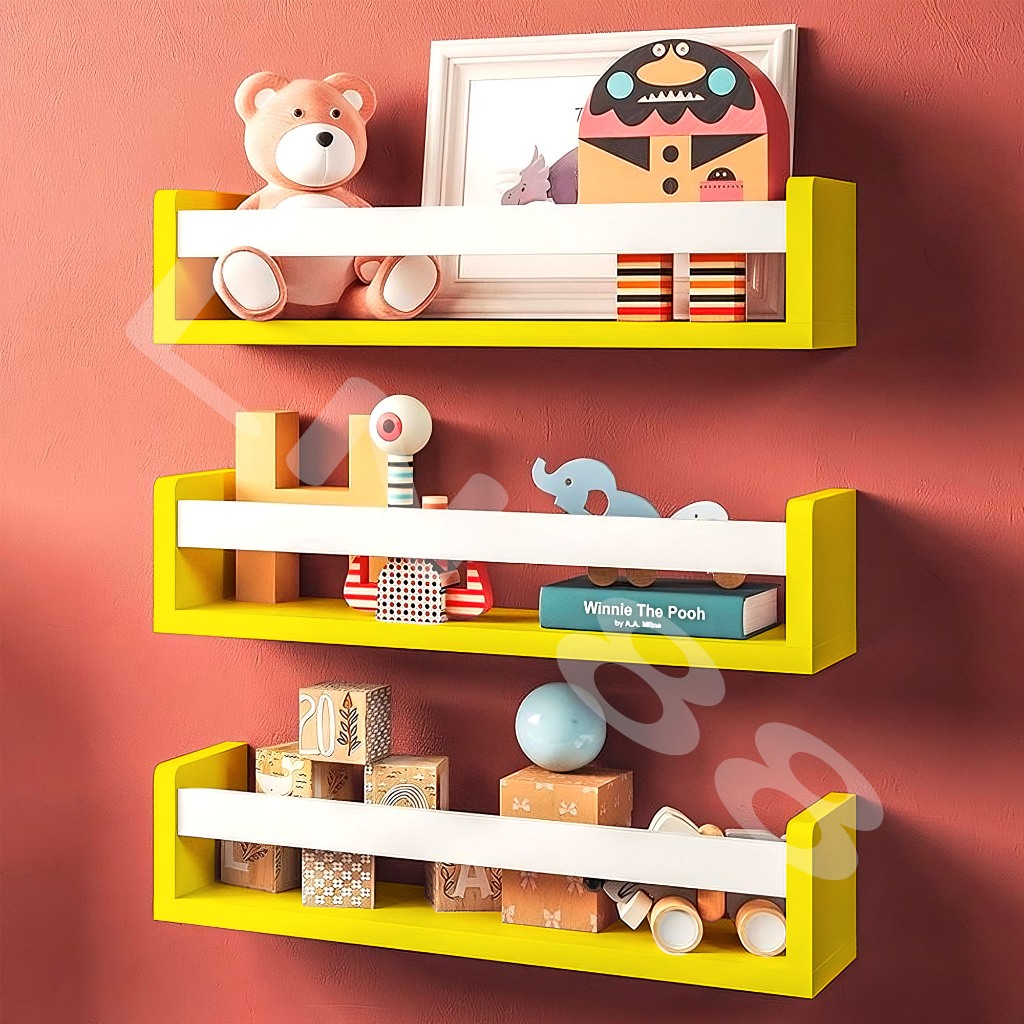 Jual RAK BUKU TEMPEL 1 SET 3 PCS | HIASAN DINDING AESTHE TIC | TEMPAT ...