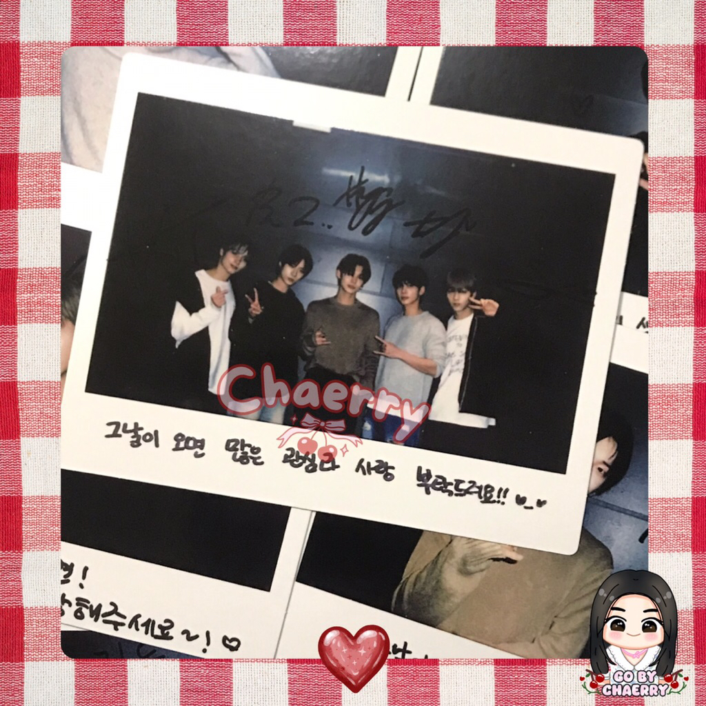 Jual [READY STOCK] Txt Tomorrow x together Polaroid Signed Resident ...