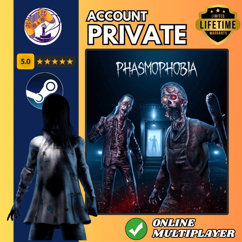 Jual Phasmophobia| PC STEAM ACCOUNT MULTIPLAYER ONLINE | Shopee Indonesia