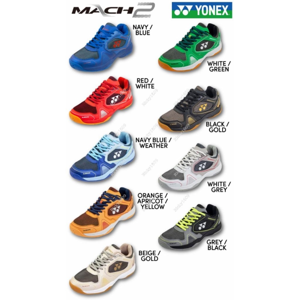 Jual SEPATU BADMINTON YONEX MACH 2 - SEPATU YONEX MACH 2 - TRUCUSHION ...