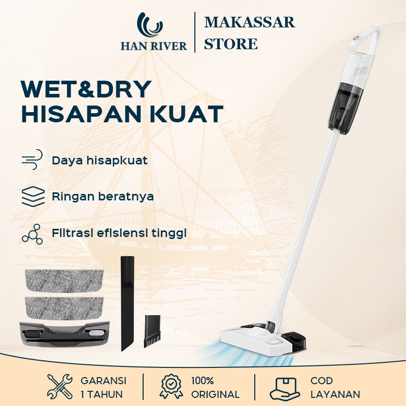 Jual HAN RIVER Vacuum Cleaner Hisap Dan Pel Terintegrasi Vacuum Cleaner ...