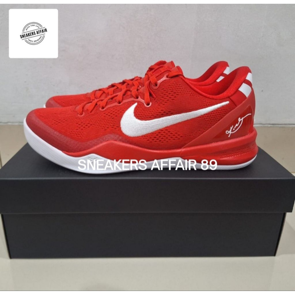 Jual Nike KOBE VIII Protro Nike KOBE 8 Protro UNIVERSITY RED | Shopee ...