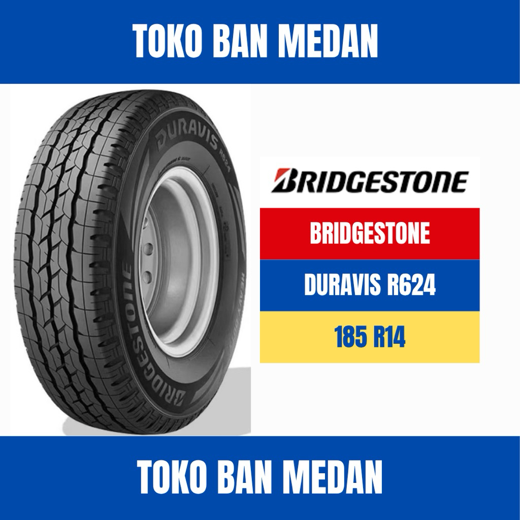 Jual BAN BRIDGESTONE 185 R14 14 DURAVIS R624 | Shopee Indonesia