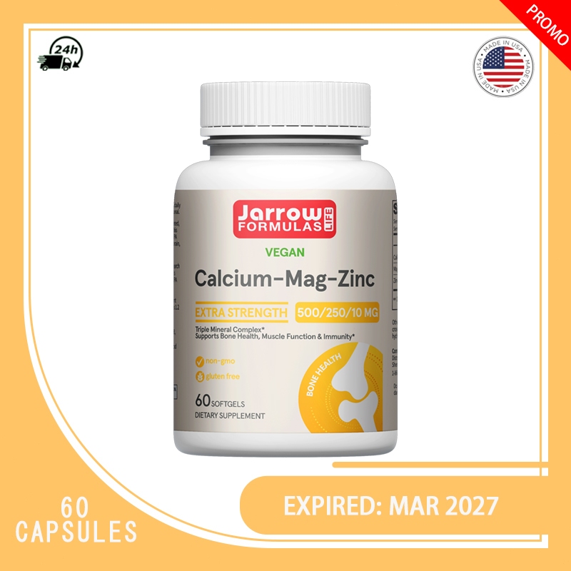 Jual Jarrow FORMULAS Kalsium, magnesium, dan zink, tingkatkan imun dan ...