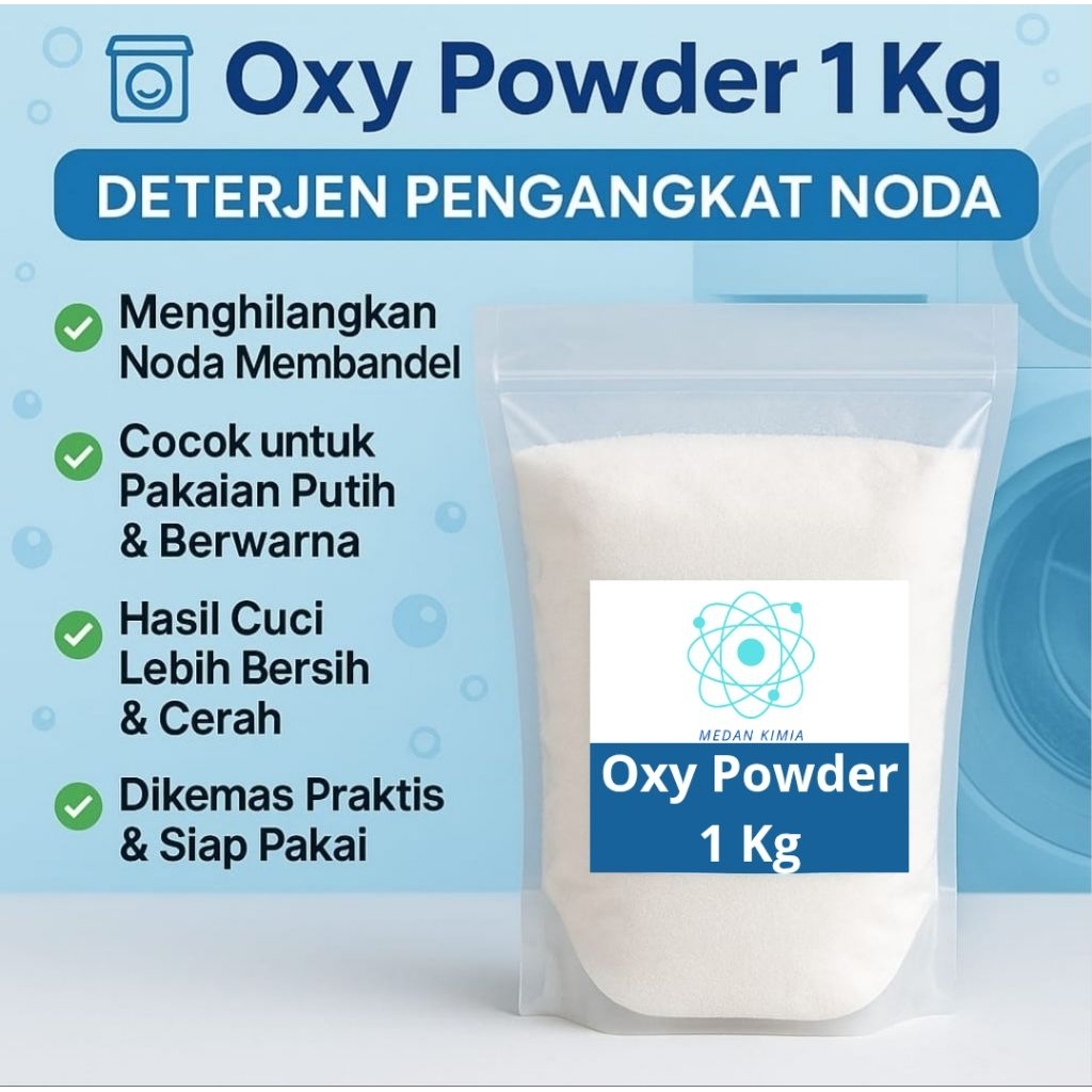 Jual Oxy Powder 1 Kg / Oxy Clean / Penghilang Noda / Pemutih Pakaian ...