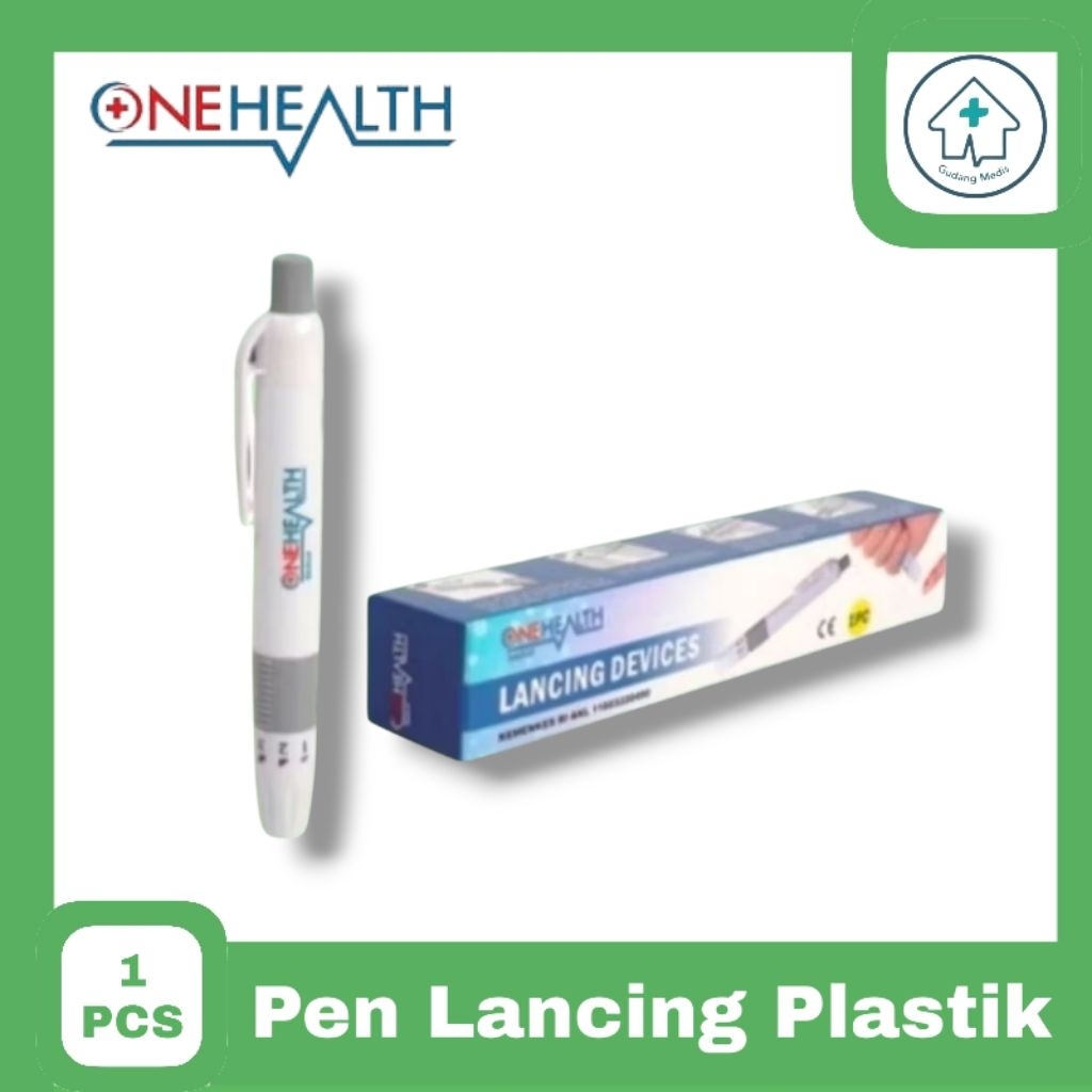 Jual Pen Lancing OneHealt Pen Lancing Alat Cek Gula Darah Pen Lancing ...