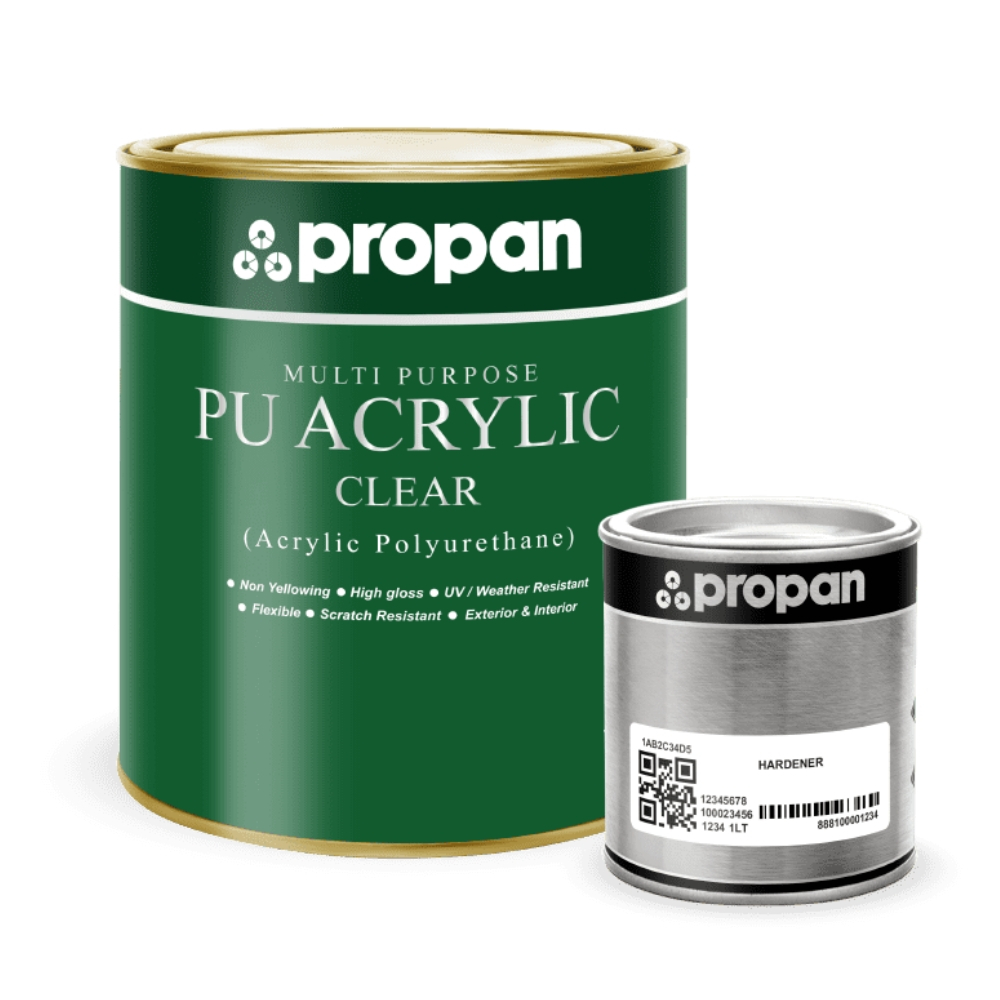 Jual CAT PROPAN PU ACRYLIC CLEAR PUL-91 2K 1 LITER | Shopee Indonesia