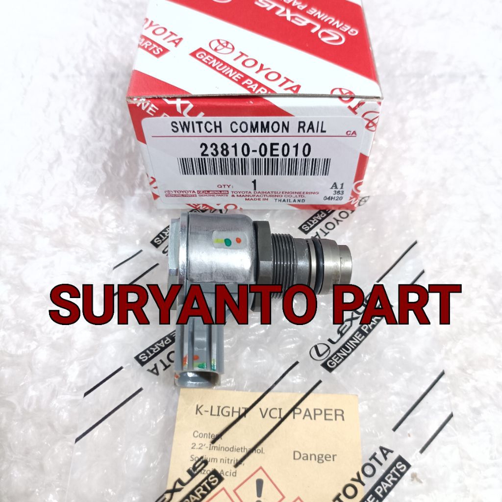 Jual Sensor Switch Commonrail Sensor Common Rail Pressure Toyota Innova ...