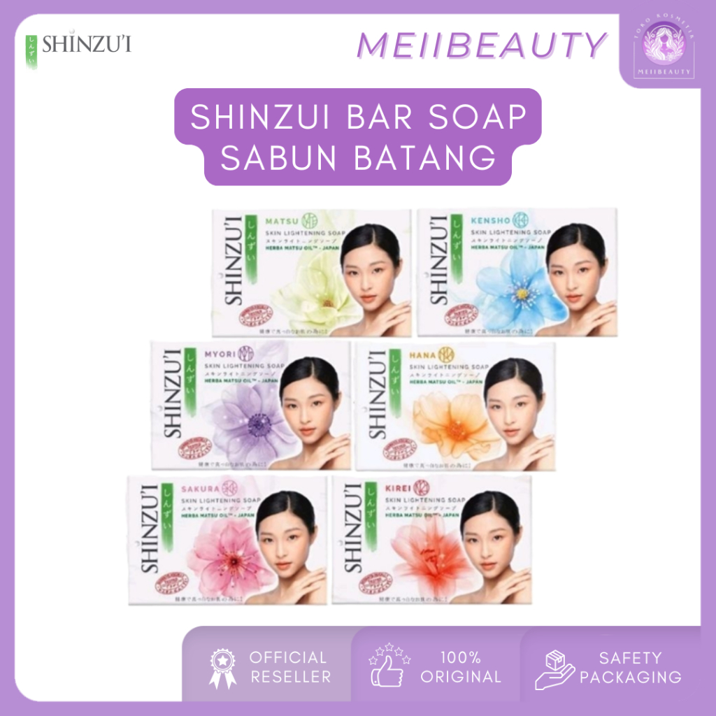 Jual SHINZUI Sabun Batang 80gr | Shinzui Bar Soap | Shinzui Skin ...