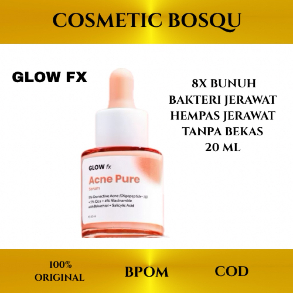 Jual GLOW FX ACNE PURE SERUM [ 20ML ] | Shopee Indonesia