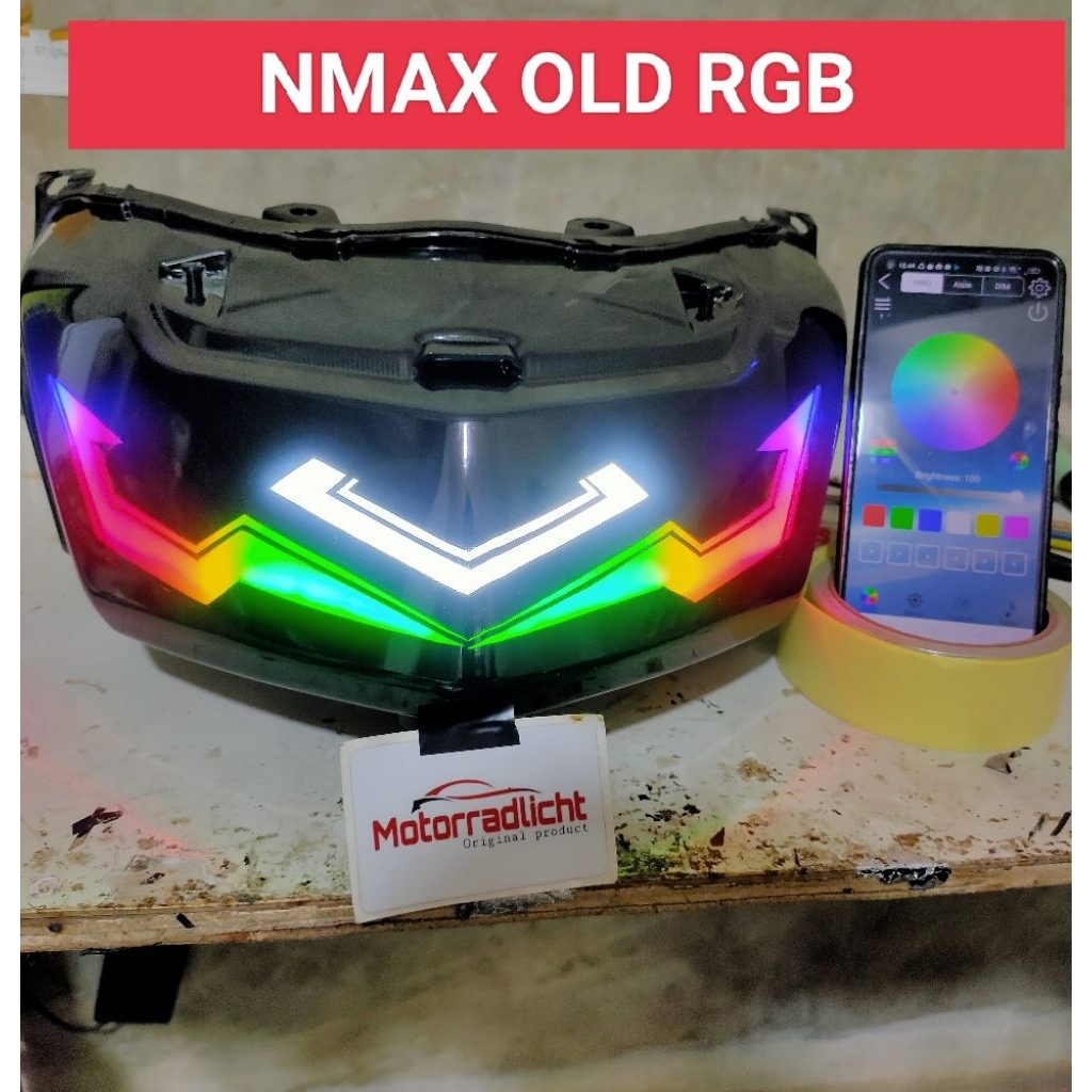 Jual Stoplamp lazy nmax old rgb matrix | Shopee Indonesia