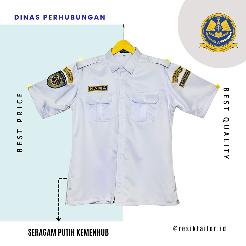 Jual Seragam Kemeja Dinas Perhubungan DISHUB | Shopee Indonesia