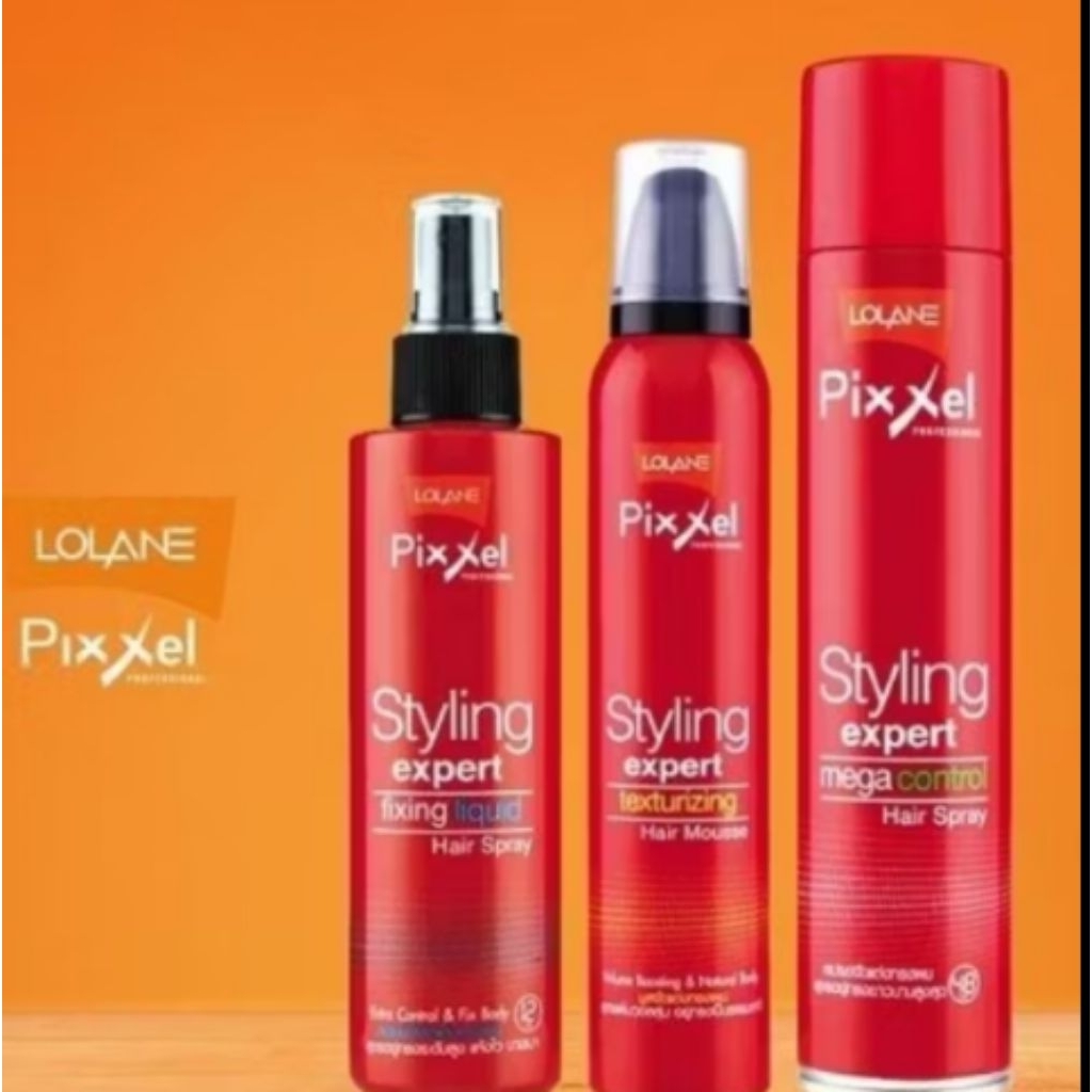 Jual LOLANE Pixel Styling Expert Fixing Liquid / Mega Control Hair ...