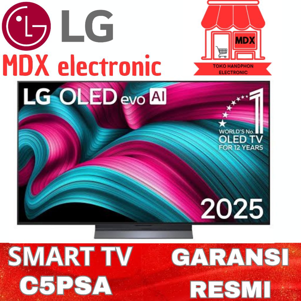 Jual LG TV 77" INCH C5 / 77C5 / 77C5PSA OLED EVO AI 4K HDR GEN8 DOLBY ATMOS SMART TV GARANSI ...