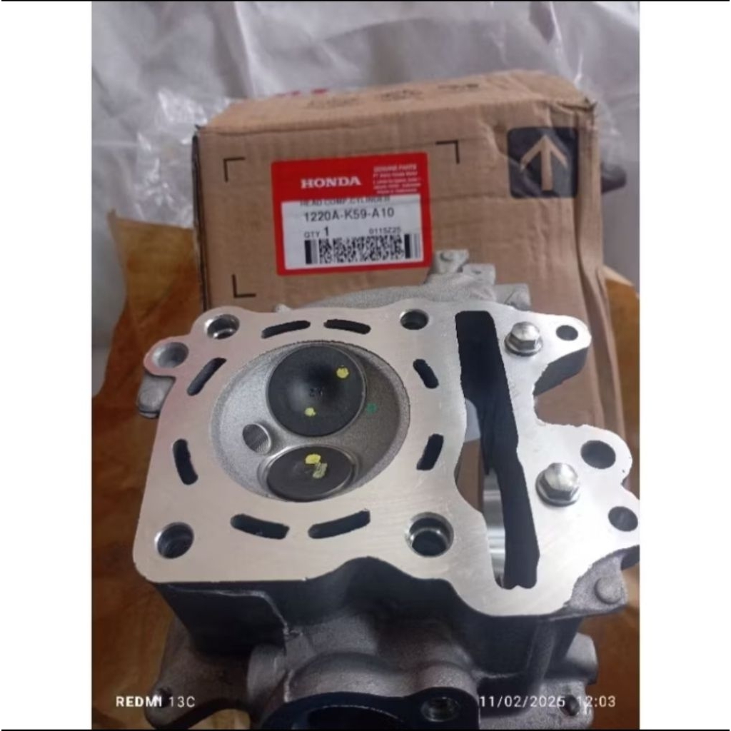Jual Head Assy VARIO 150, PCX 150, ADV 150 / Head Comp Cylinder ...