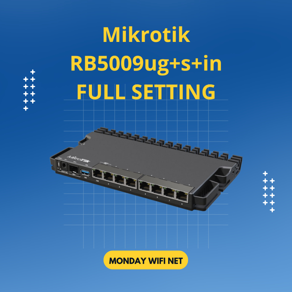 Jual Mikrotik RB5009UG+S+IN RB 5009 Sudah FULL SETTING | Shopee Indonesia