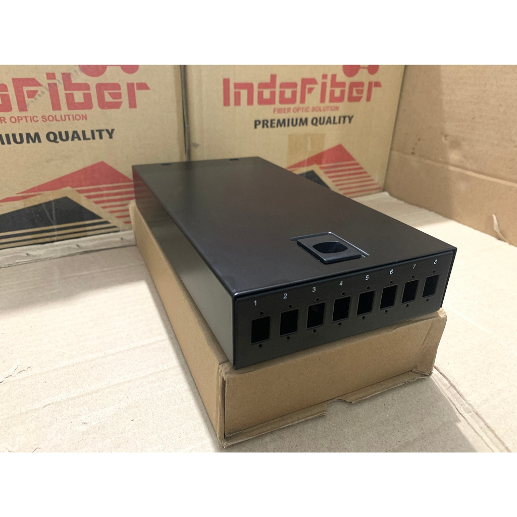 Jual Roset besi 8 core SC kosongan /Mini OTB 8 core /Roset besi 8 port ...