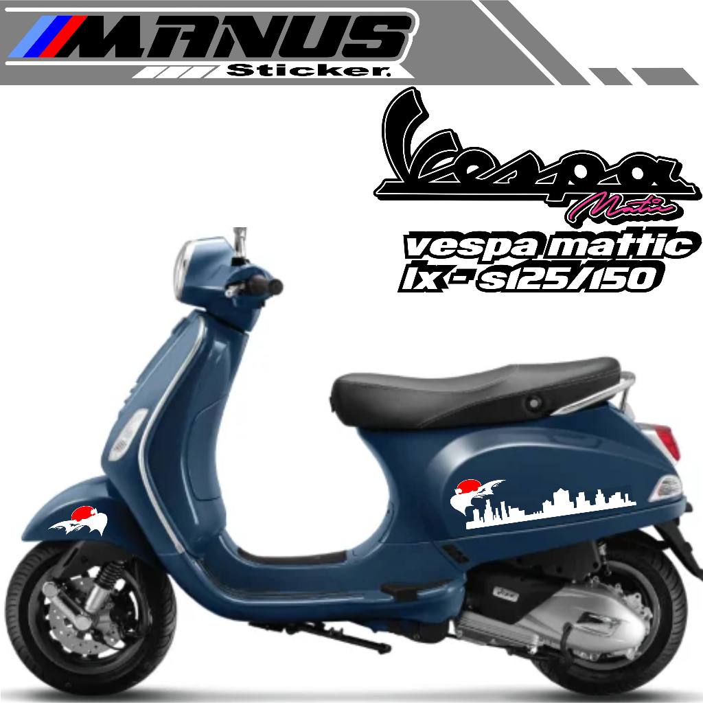 Jual A/STRIPING GEDUNG BATMAN/VESPA LX125/S150/VESPA SPRINT/PRIMAVERA ...