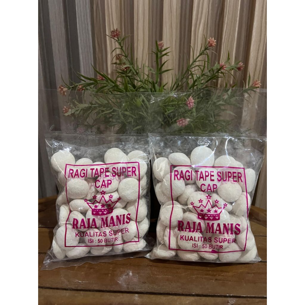 Jual RAGI TAPE BANDUNG RAJA MANIS isi 50 butir | Shopee Indonesia