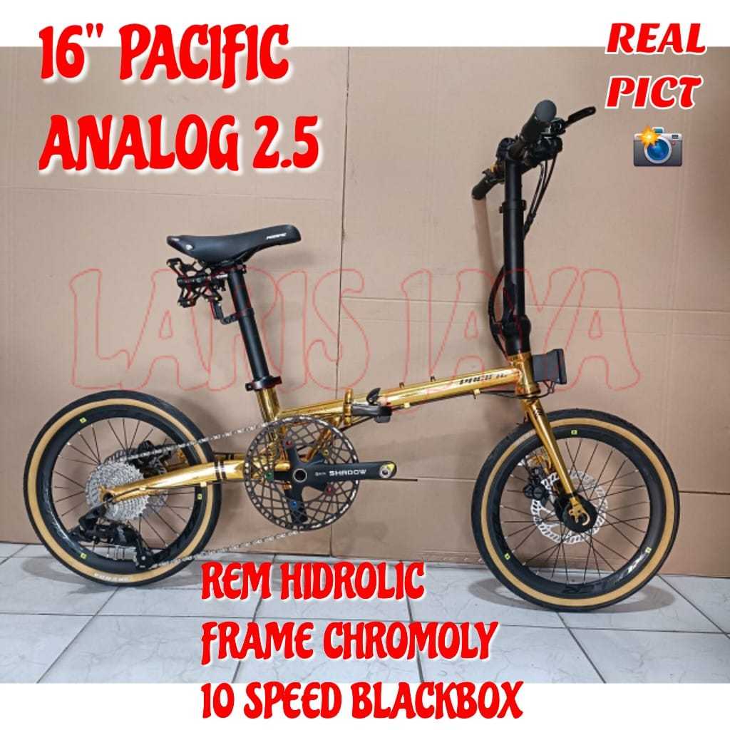 Jual BONUS BELL sepeda lipat pacific 16 inch SEPEDA LIPAT PACIFIC ...