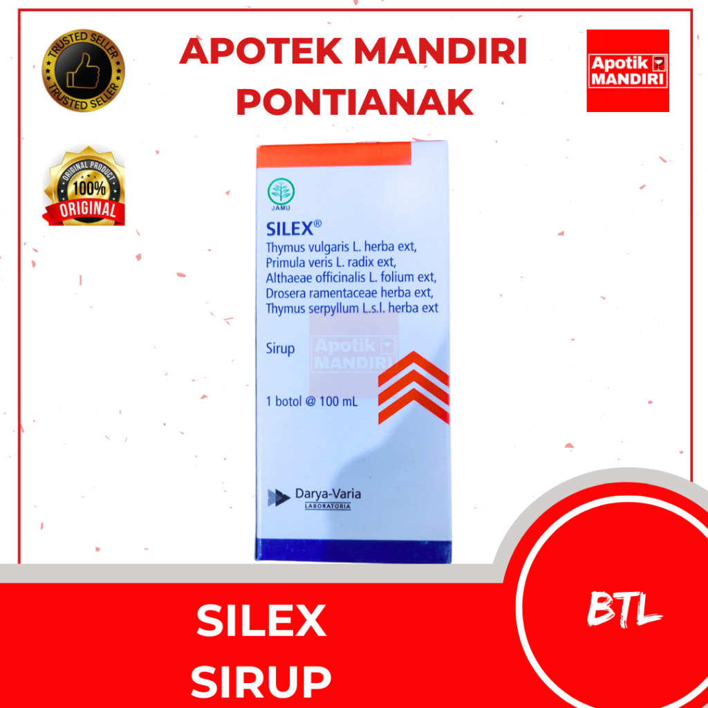 Jual SILEX SIRUP 100 ML - Membantu Meredakan Batuk | Shopee Indonesia