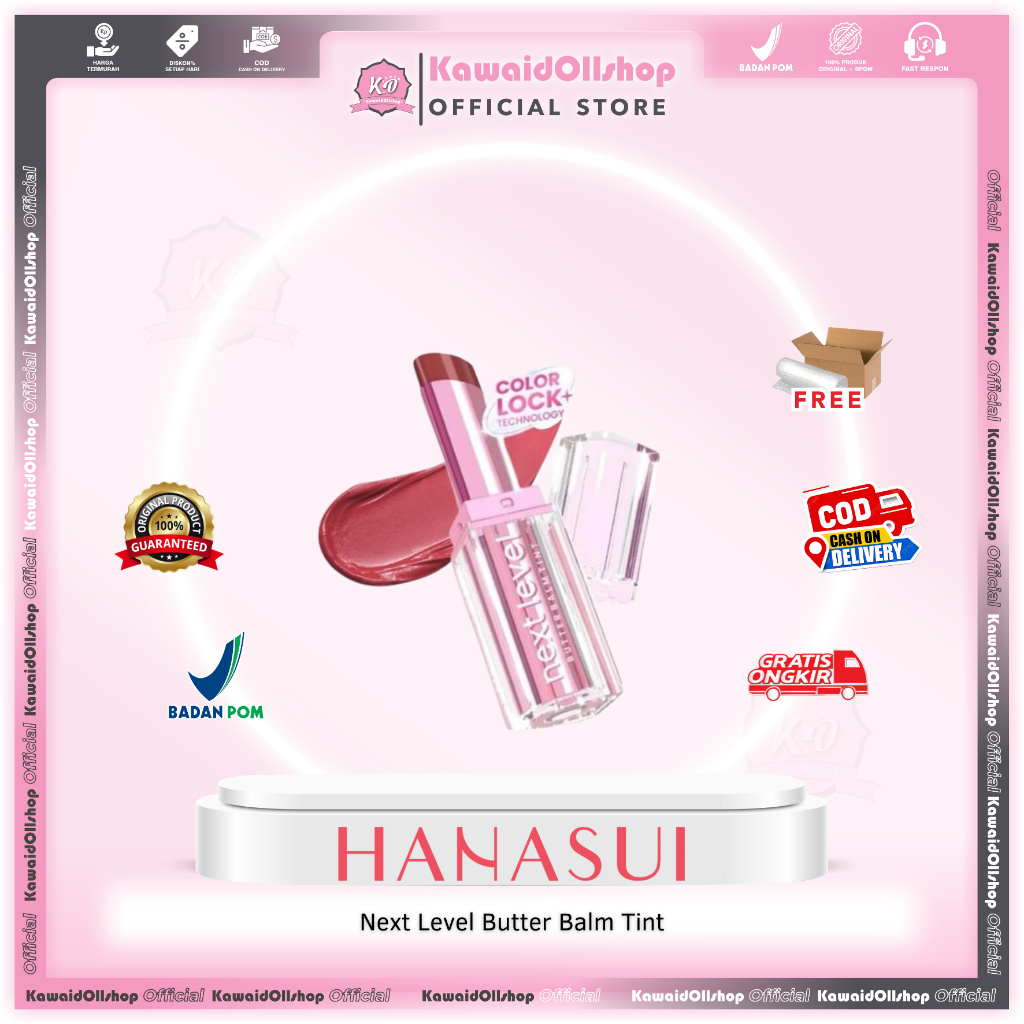 Jual 【NEW PRODUCT】Hanasui Next Level Butter Balm Tint - Color Butter ...