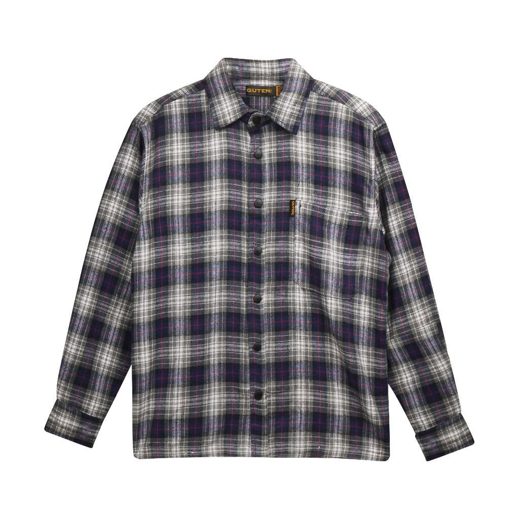 Jual Guteninc - Jacket Flannel Sam Overshirt | Shopee Indonesia