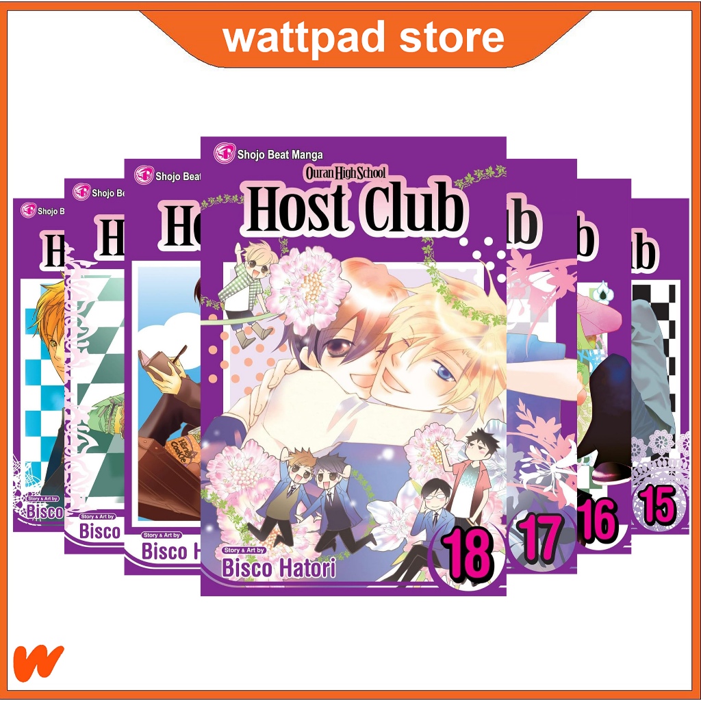 Jual Ouran High School Host Club (manga) (18 book series) | Shopee ...