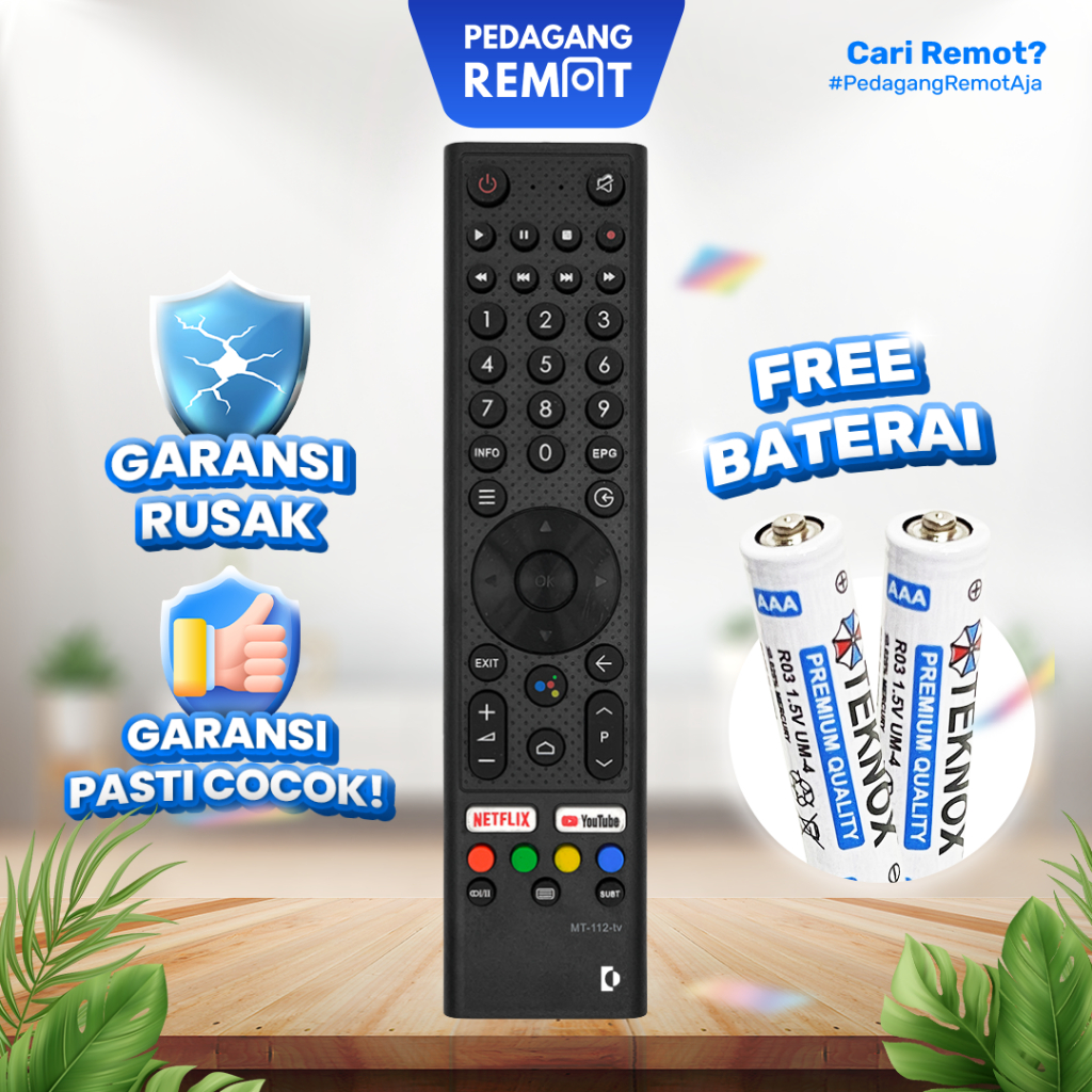Jual Remote TV SPC Android Smart TV ST32 ST43 / Remot TV SPC LCD LED ...