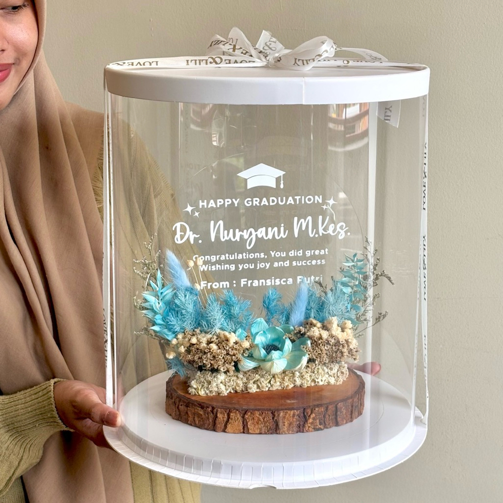 Jual [READY] Buket Bunga Hadiah Wisuda Kelulusan Graduation Custom ...