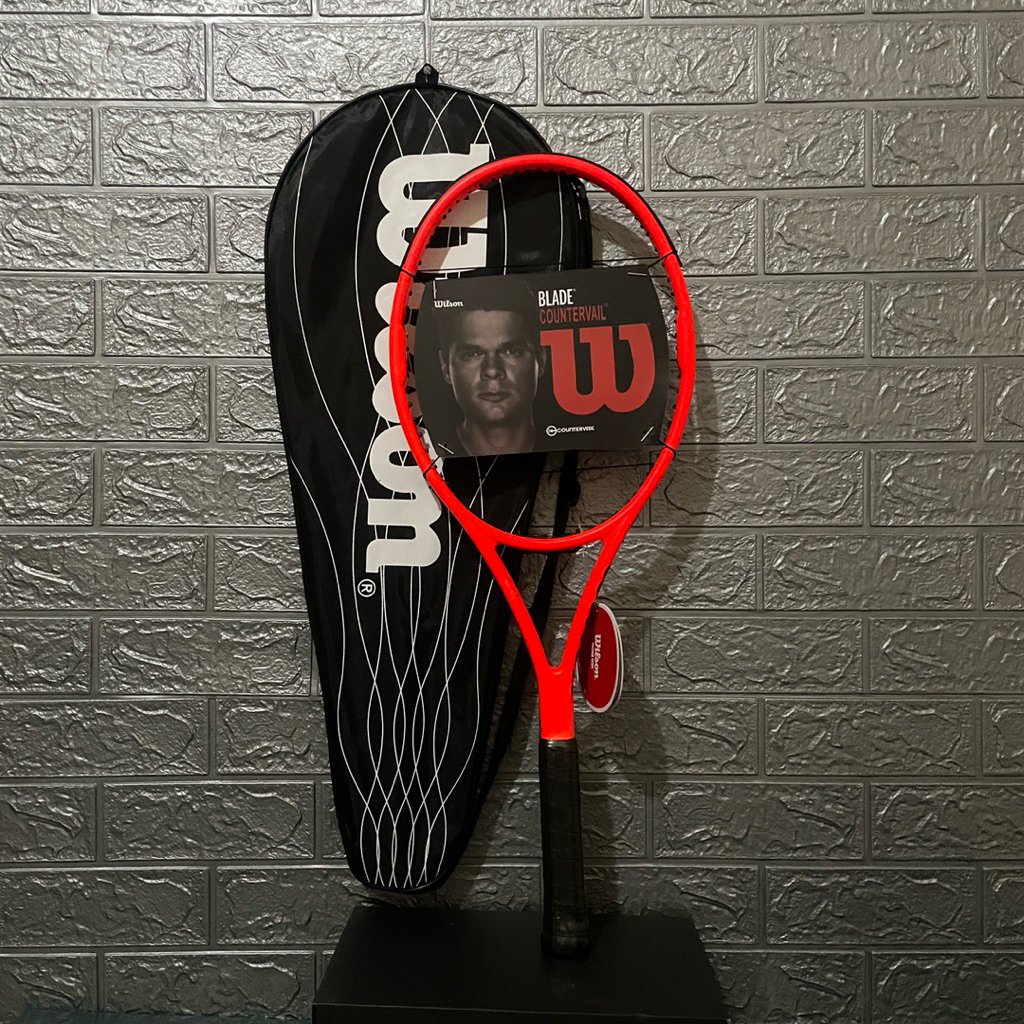 Jual Raket Tenis Lapangan Premium WILSON PROSTAFF RF 97 ORANGE + Senar ...