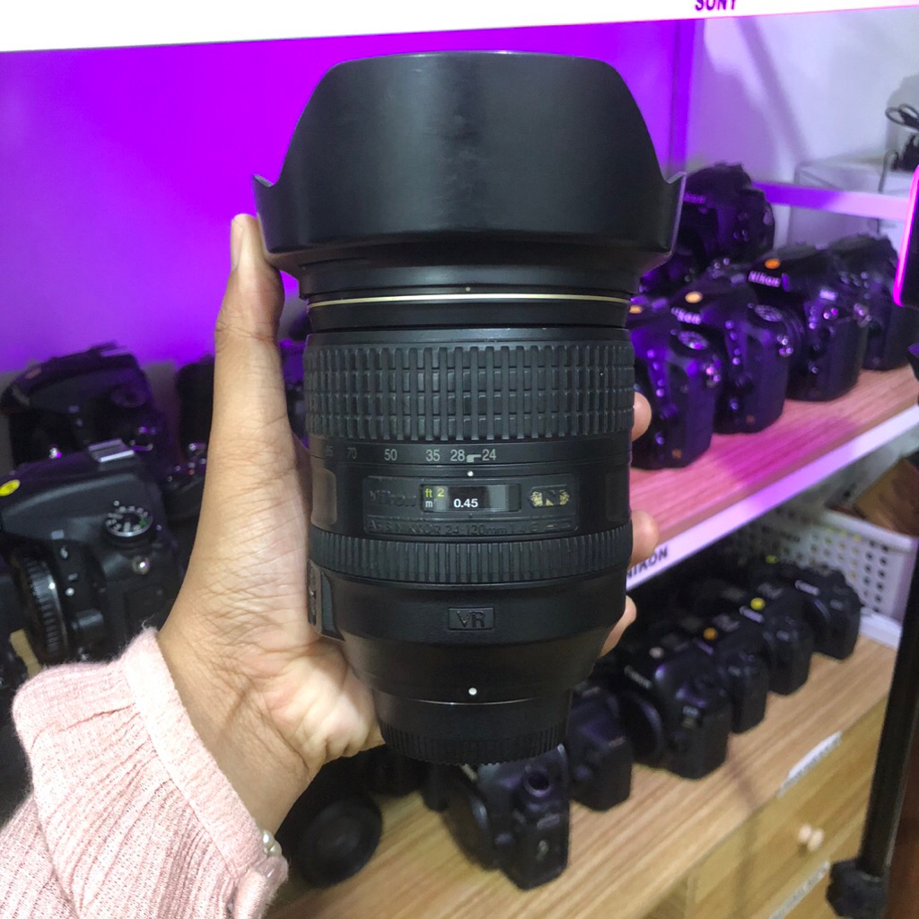 Jual Lensa 24-120mm f4 nano for nikon | Shopee Indonesia
