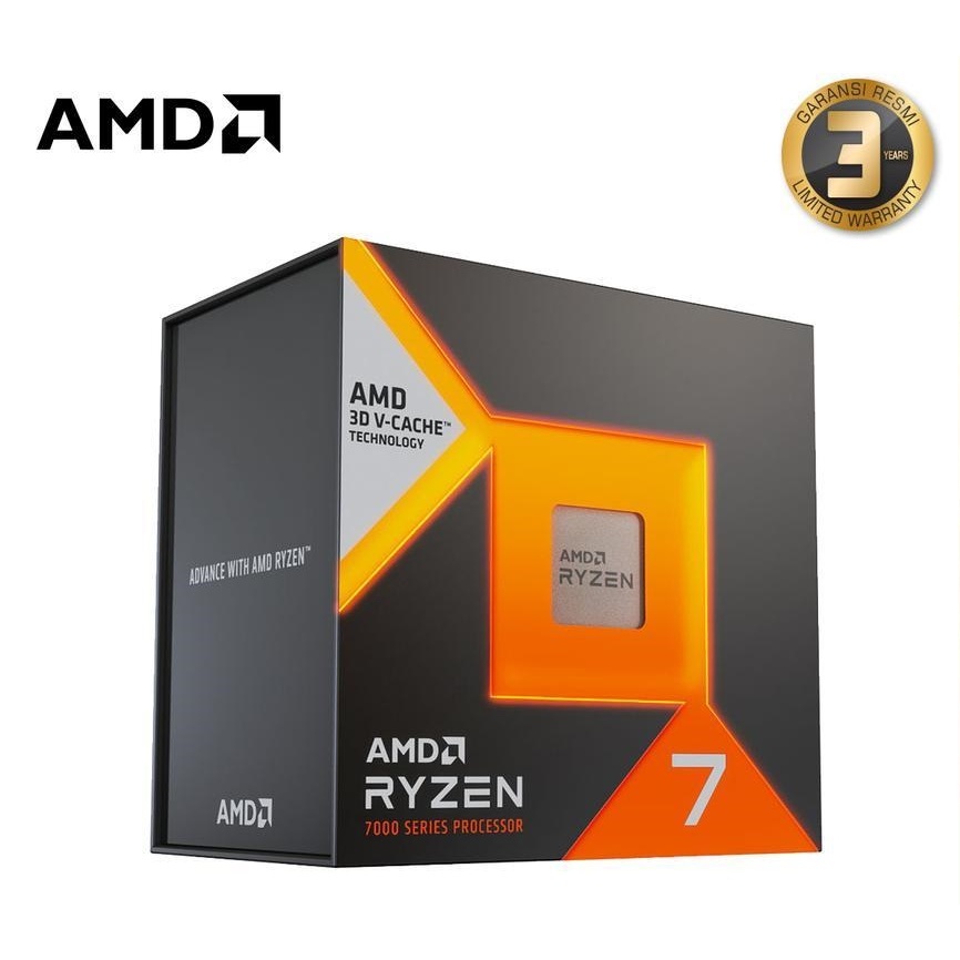 Jual AMD Ryzen 7 7800X3D Gaming Processor BOX CPU Ryzen 7 7000 Series 8 ...