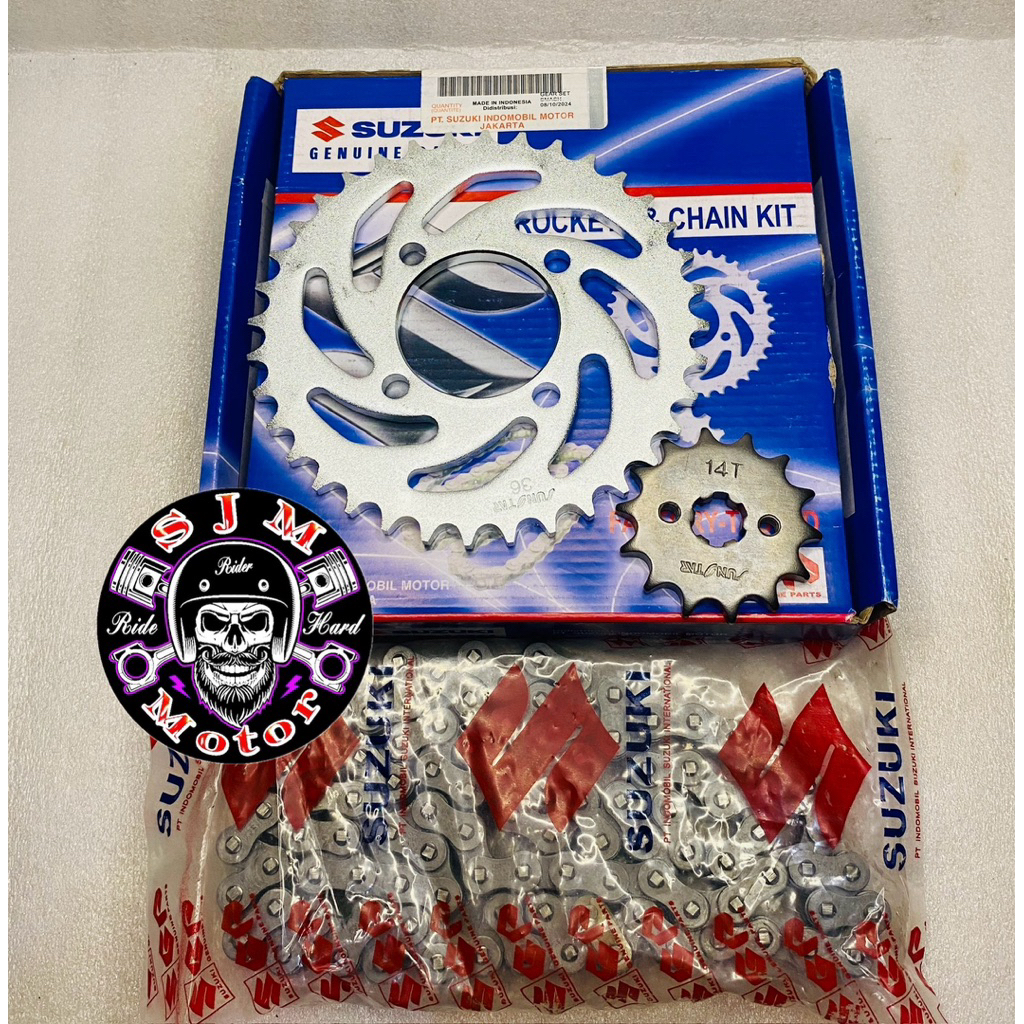 Jual Gir Set Gear Set Komplit Suzuki Smash lama/Smash new/Shogun 110 ...