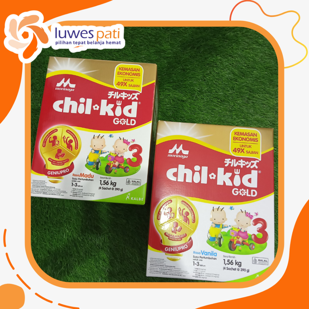 Jual Morinaga Chil Kid Gold Stage 3 Vanilla Honey Formula Milk for Ages ...