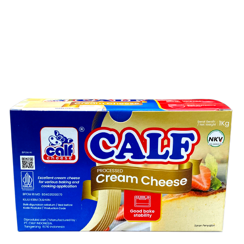 Jual Calf Cream Cheese 1Kg– Krim Keju Lembut Premium untuk Kue, Roti ...