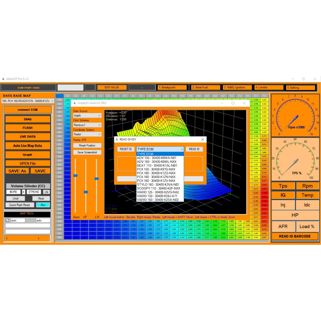Jual ANALIST PRO 5.1.0 TERBARU 2025 SOFTWARE REMAP ECU | Shopee Indonesia