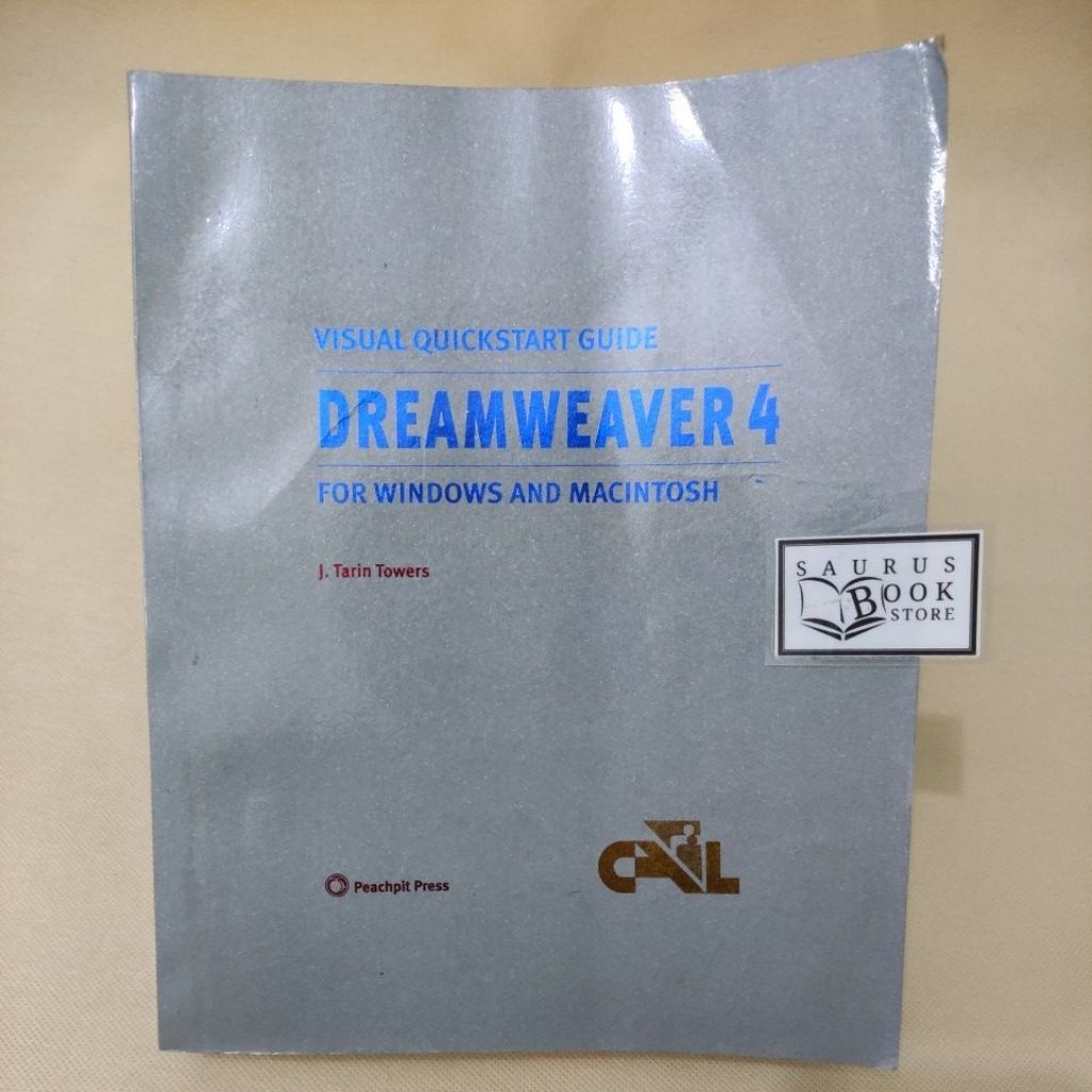 Jual Buku Visual Quickstart Guide Dreamweaver 4 For Windows and Macintosh (J. Tarin Towers ...