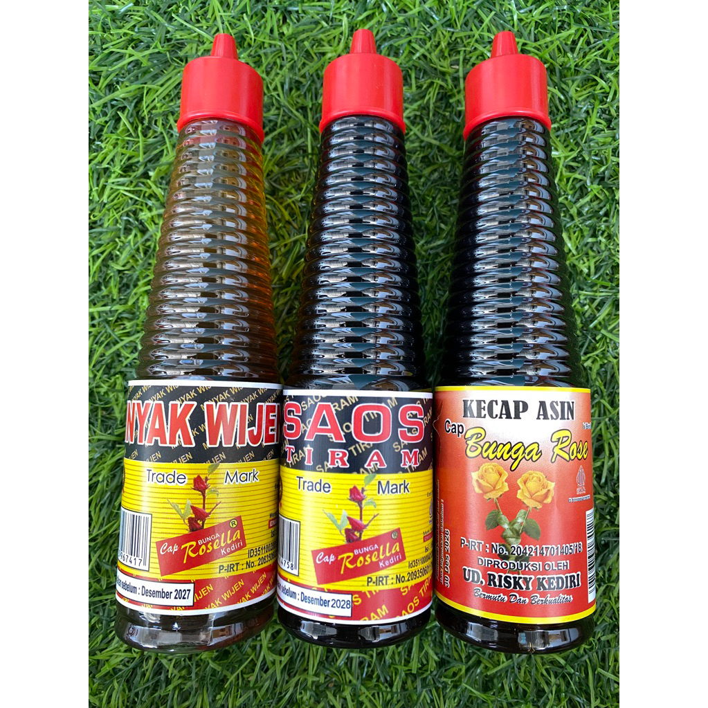 Jual Paket Hemat Isi 3 (Minyak Wijen,Saos Tiram,Kecap Asin,Raja rasa ...