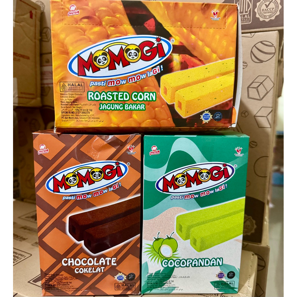 Jual Momogi stik box besar (12gr x 10pcs) ECER per box | Shopee Indonesia