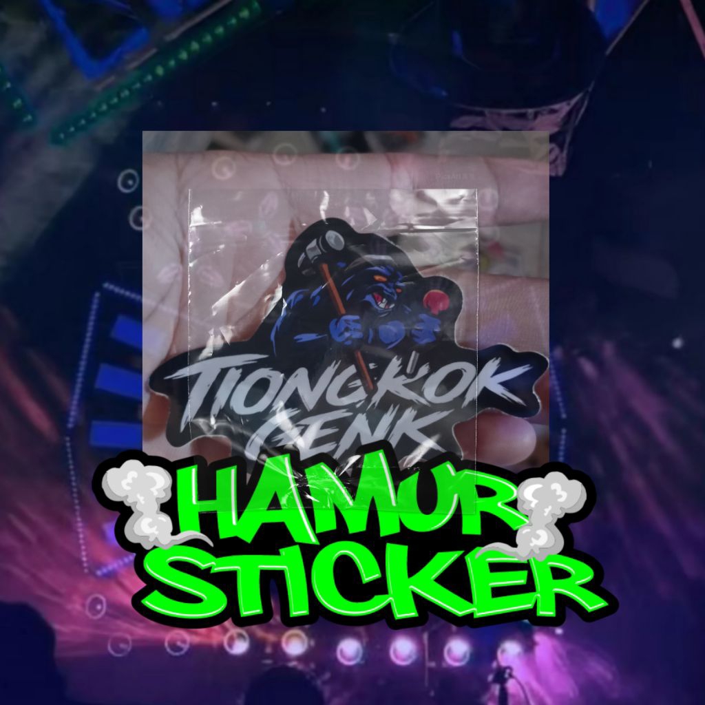 Jual sticker Tiongkok Genk palu sticker horeg sticker sound | Shopee ...